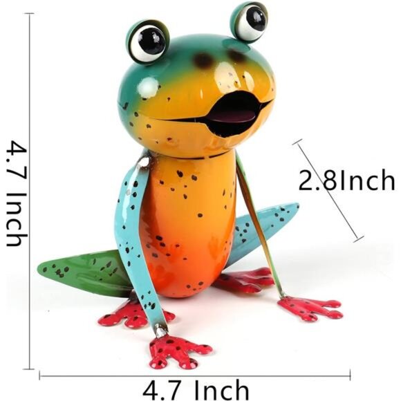 Accents | Metal Yard Art Garden Decor Frog Lawn Patio Ornaments Set Of ...